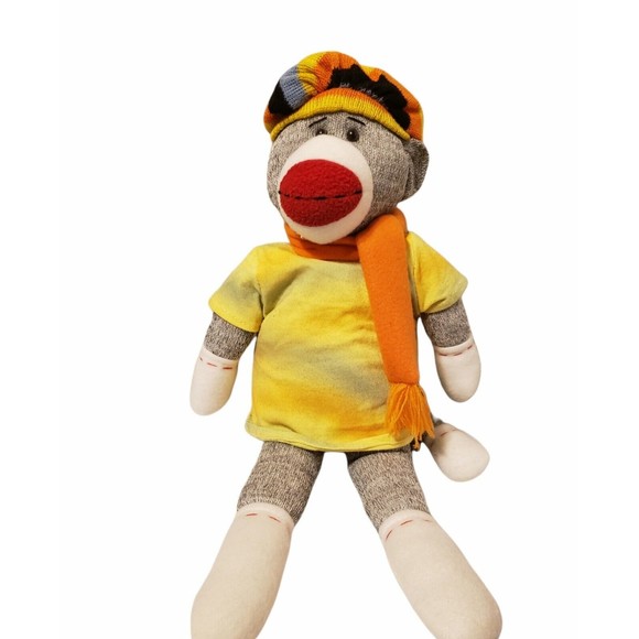 Kathleen Designs | Toys | Kathleen Design Stuffed Animal Hippie Monkey ...